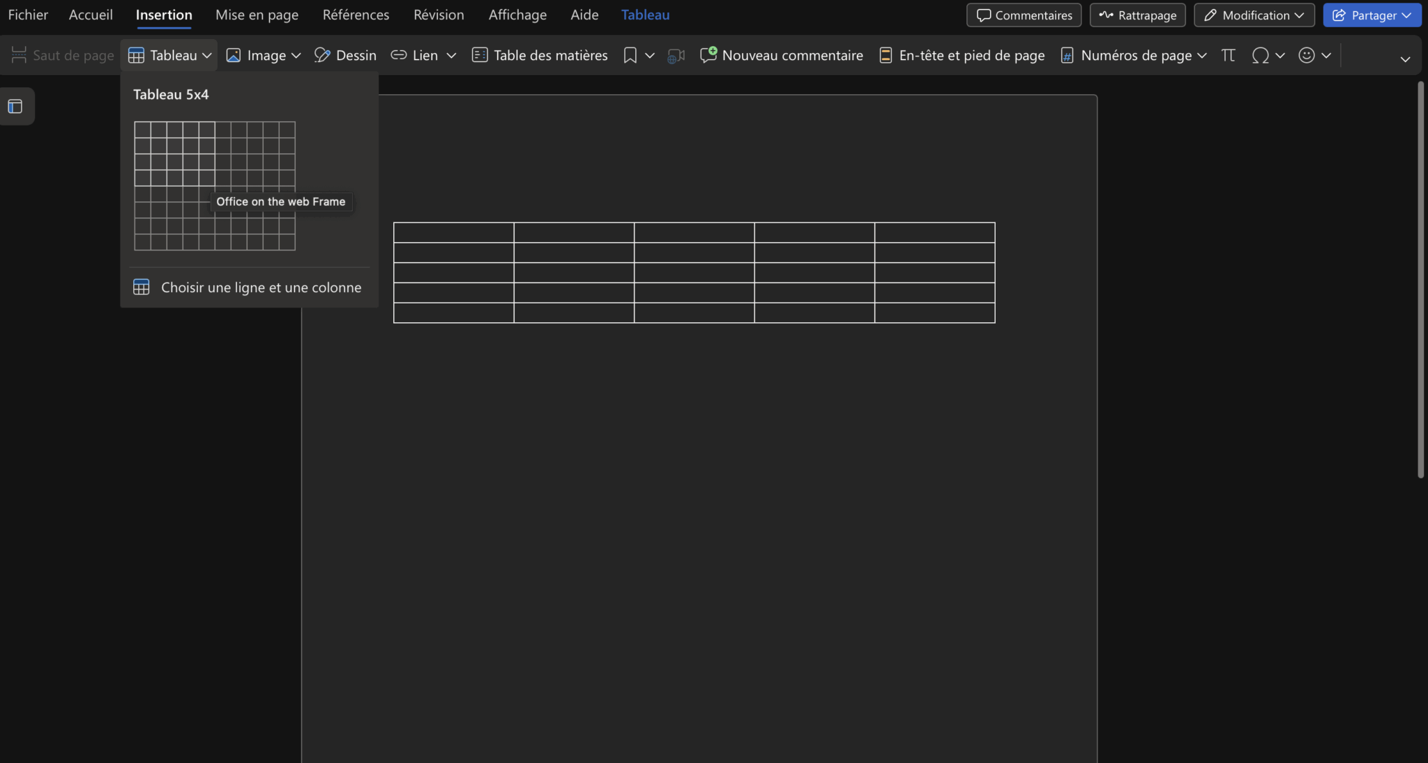 Comment faire un tableau sur Word facilement